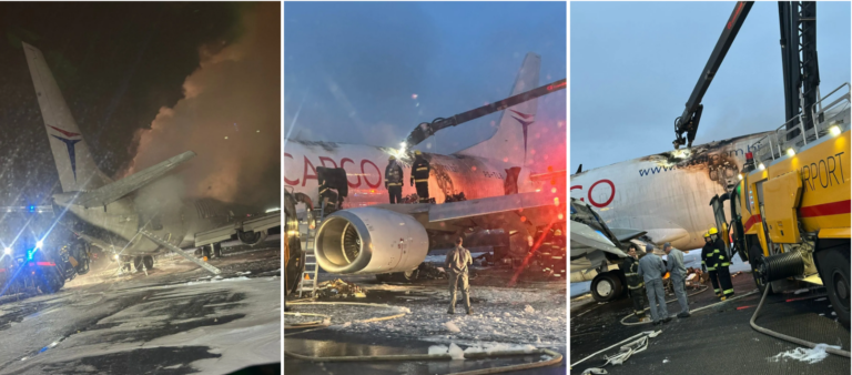 Boeing 737-400F destroyed after inflight fire and emergency landing in ...